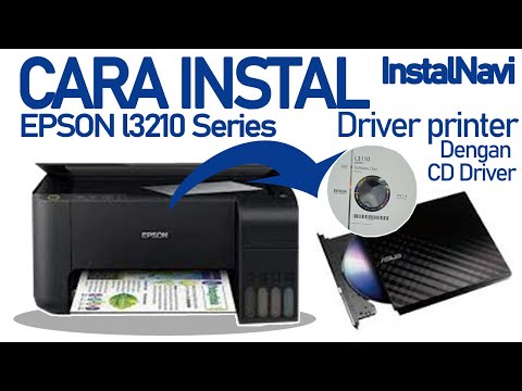 Instal Driver Printer Epson L 3210 dengan CD Driver