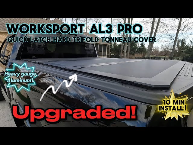 Worksport AL3 Tri-Fold Hard Cover - SharpTruck.com