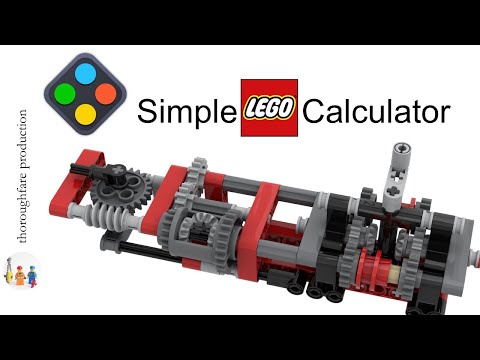 LEGO Calculator (Simple) - Free Instruction
