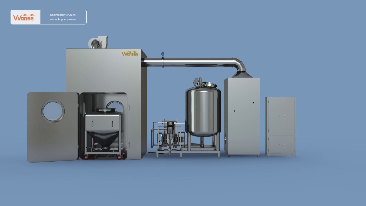 Wonsen Multifunction bin Cleaning machine