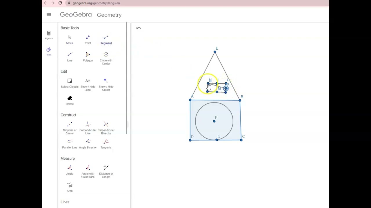 Geogebra Geometric House Tutorial