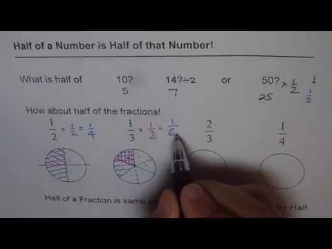18 All About Half of Fractions