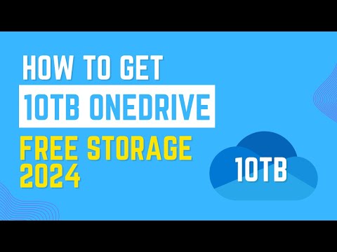 How To Get Lifetime 10TB OneDrive Storage For Free in 2024! | Increase Your OneDrive Storage!