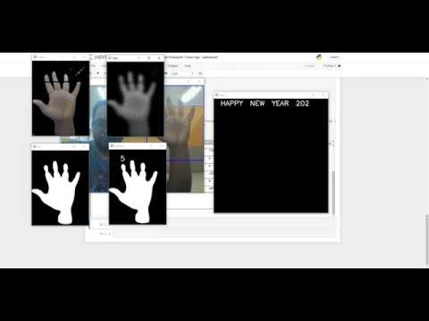 Morse code with fingers
