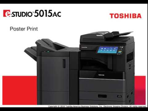 e-STUDIO5015AC Series Poster Print
