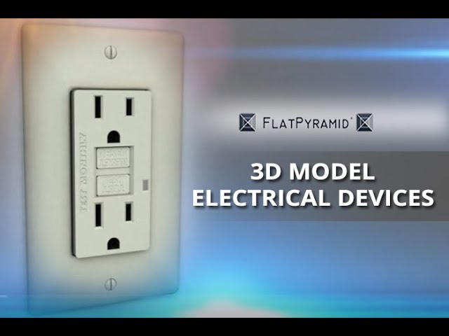 Electrical Devices 3D Model - FlatPyramid