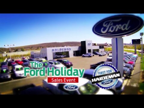 Ford's Holiday Sales Event at Haldeman Ford Allentown