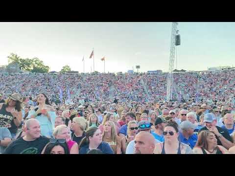 Garth Brooks crowd at Protective Stadium in Birmingham, Alabama