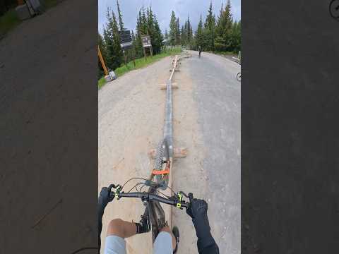 Is this line possible to clear?? Whistler bike park #mtb #mountainbiking