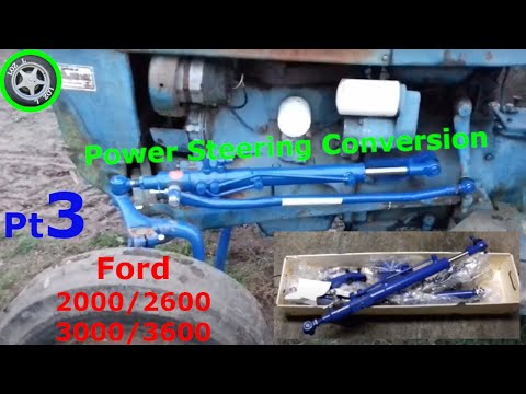 Ford 2000 2600 3000 3600 power steering conversion kit part 3