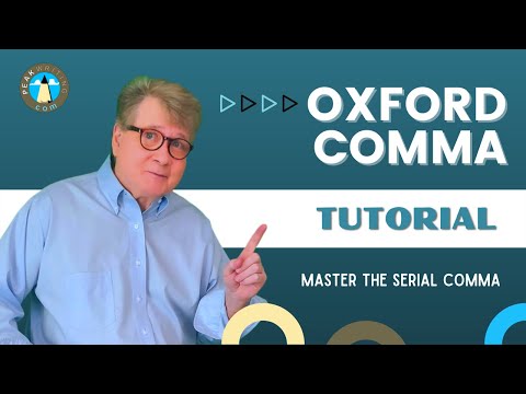 Oxford Comma - One Minute Mastery with Quiz