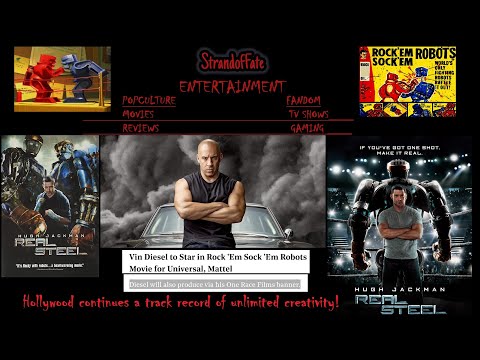 Rock 'Em Sock 'Em Vin Diesel film under Universal and Mattel Pictures for Mortal Kombat