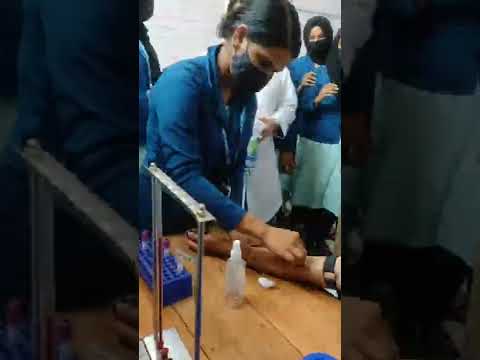 BLOOD COLLECTION AND ESR