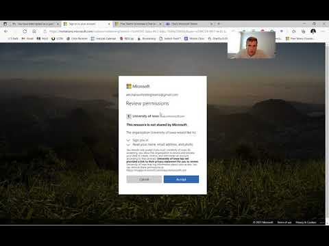 Accessing Microsoft Teams without a uIowa Domain