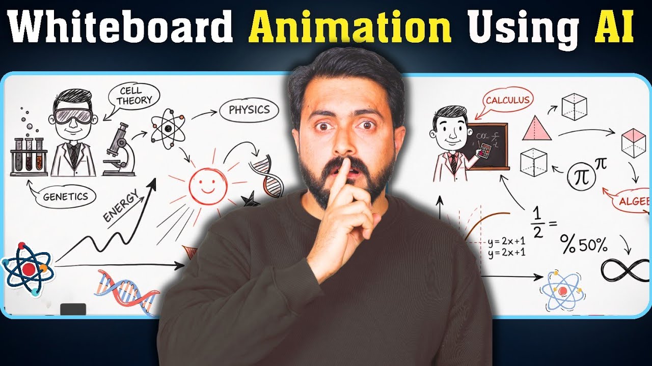 How to Make Professional Whiteboard Animations with AI