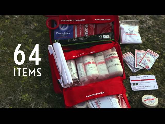 Lifesystems Mountain Leader First Aid Kit (Erste Hilfe Set Zubehör ...