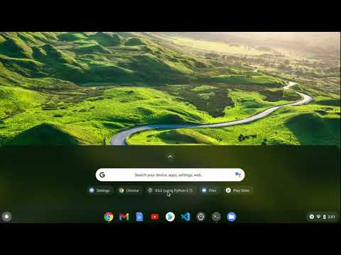 How to install python and pip on Chromebook