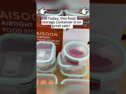 Score 50-Pc Food Storage Containers at an Amazing Price!