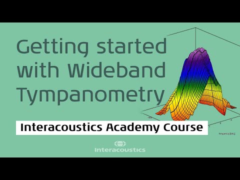 Course: Wideband Tympanometry in pediatrics
