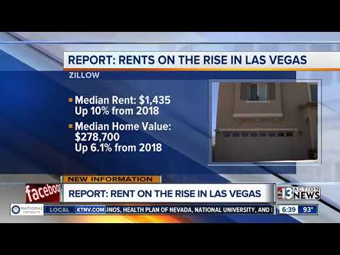 Zillow reporting rent jump in Vegas