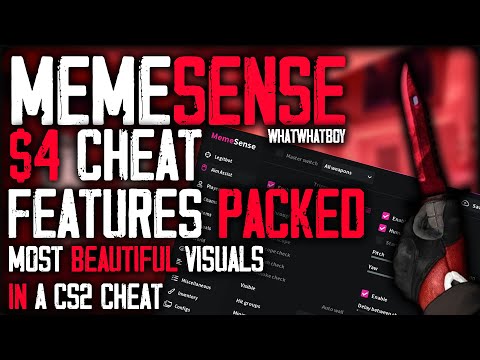 Is This The BEST & CHEAPEST $4 Features Packed Cheat For CS2 - (Memesense Showcase)