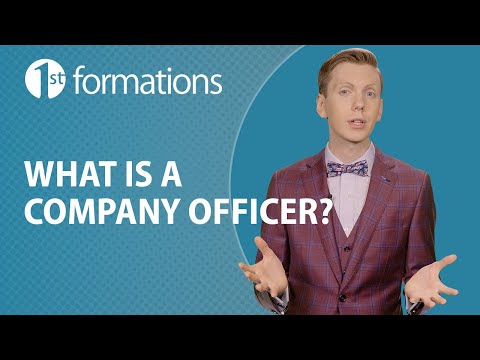 What is a company officer?