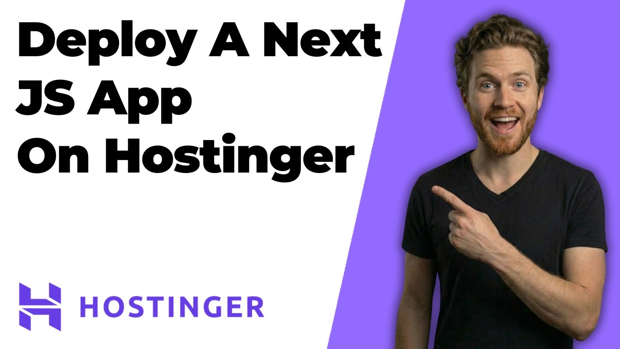How To Deploy A Next JS App On Hostinger (2026 Easy Guide)