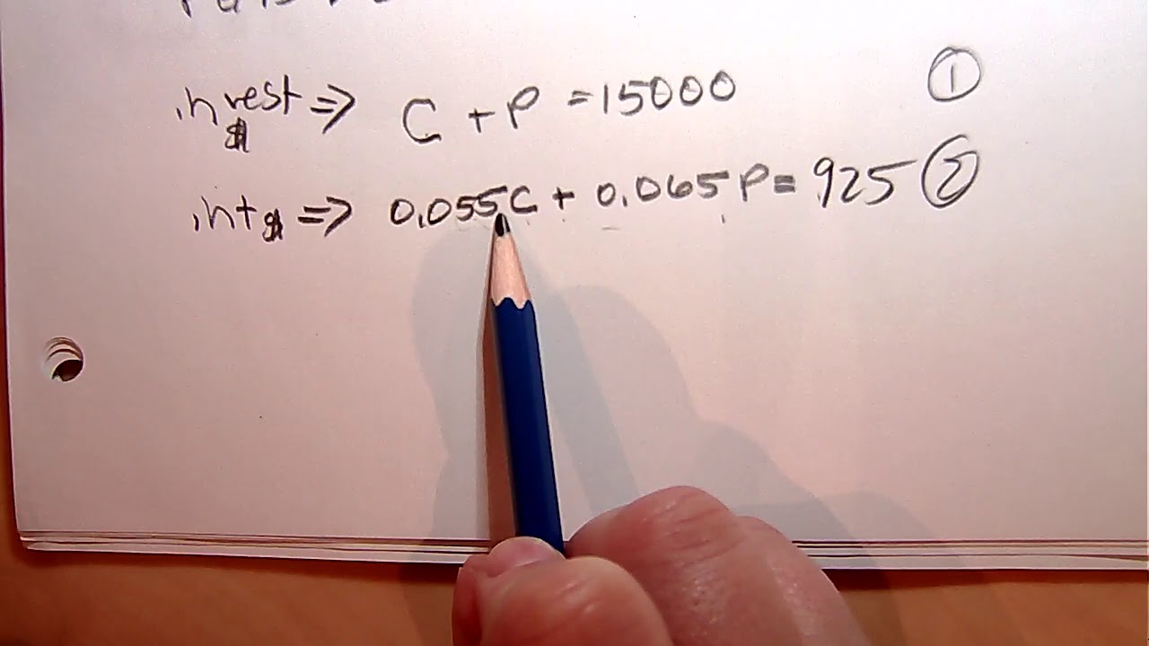 1 7b Solving Problems with Linear Systems   investments