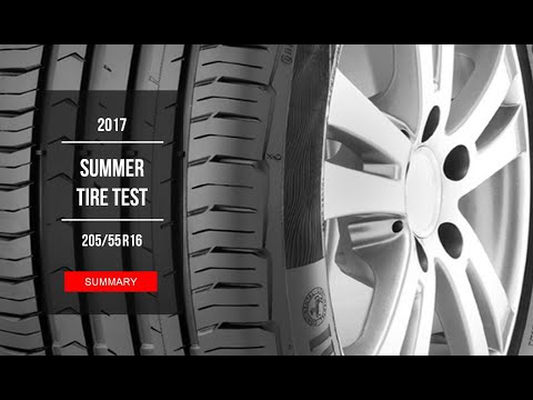 2017 Summer Tire Test Results | 205/55 R16