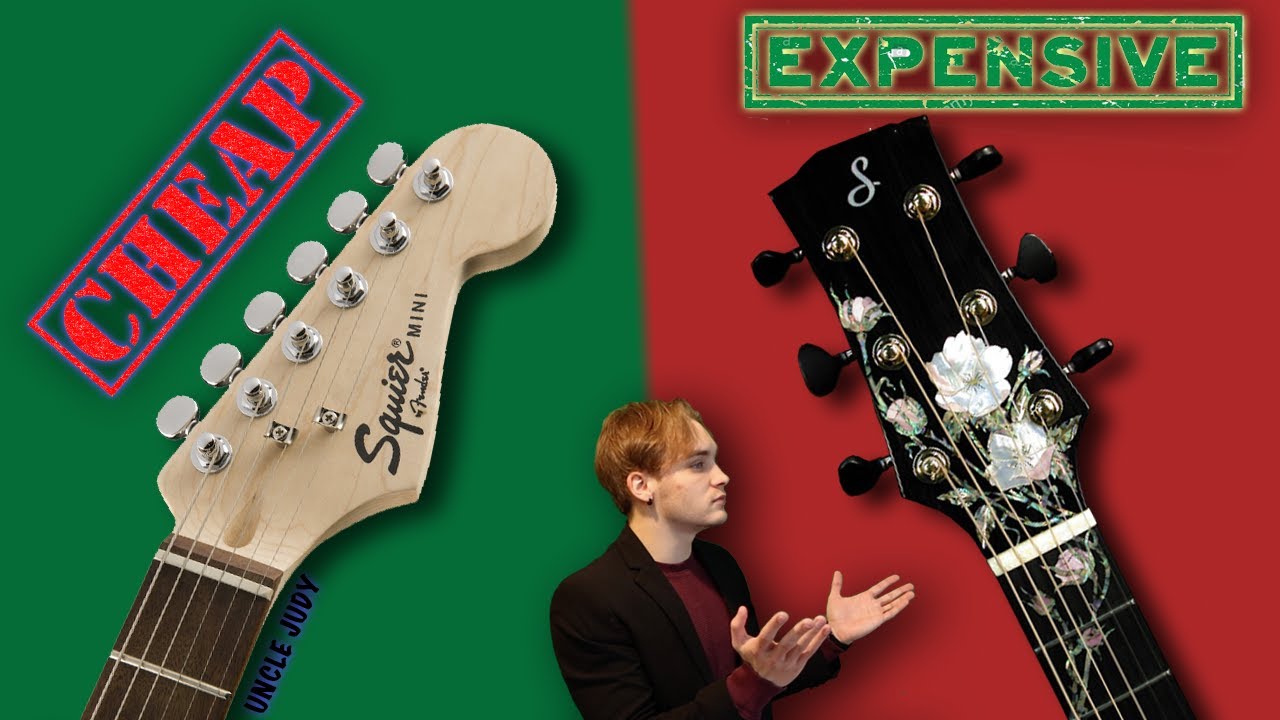 CHEAP Guitars Vs. EXPENSIVE Guitars. 
