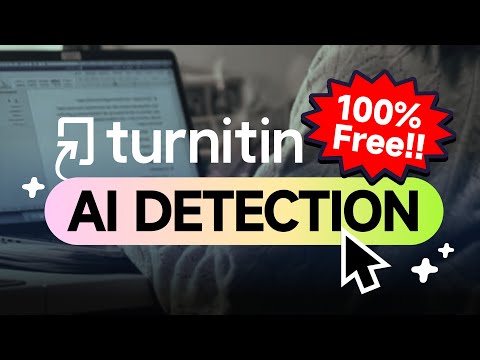 🔥How to Use Turnitin AI Detection For FREE