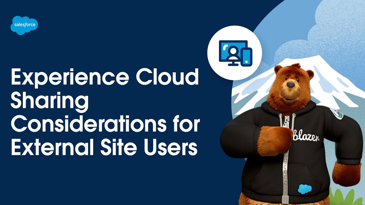 Sharing Considerations for External Site Users | Experience Cloud