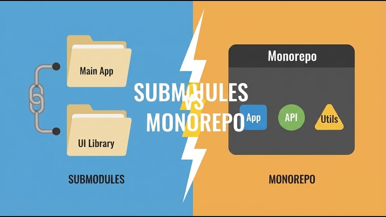 Git Submodules vs Monorepos: Structuring Large Projects & Choosing the Right Architecture