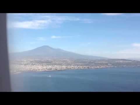 Catania Sicily airport approach.