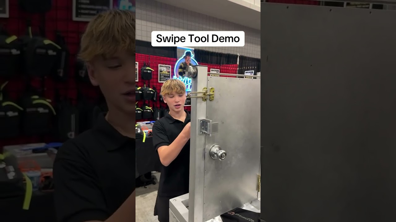 🚨Will from Job Town Tools showing how to use a Firefighter Swipe Tool🚨 #firefighter #firefighters