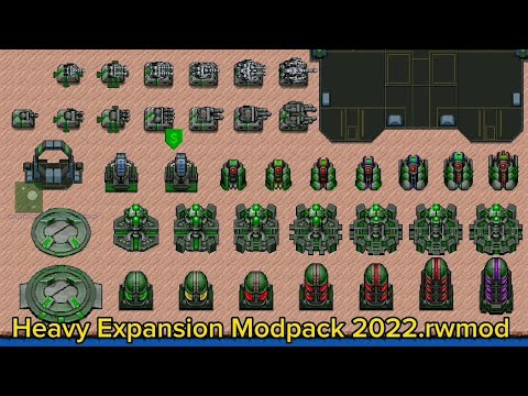 Heavy Expansion Modpack 2022.rwmod, rusted warfare