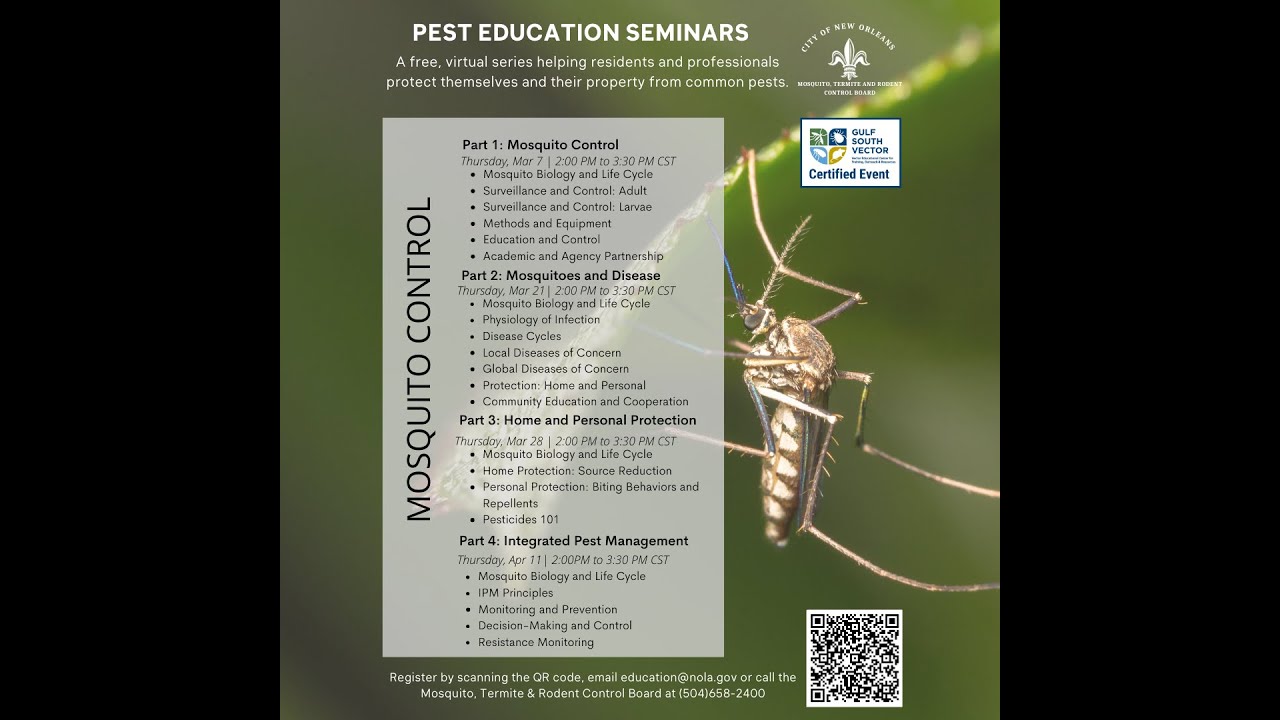 2024 Mosquito Control-Integrated Pest Management