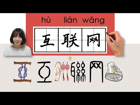 【NEW HSK3】/HSK4/互联网/互聯網/hulianwang_(internet)How to Pronounce & Write Chinese Character #newhsk3