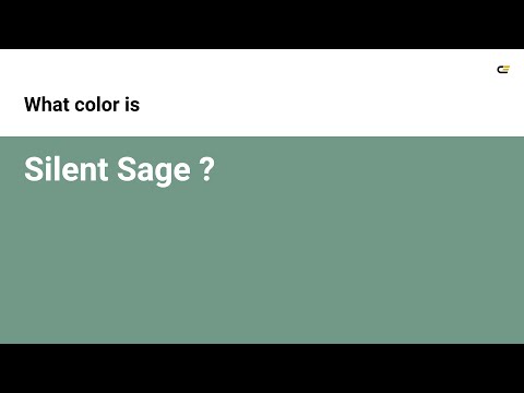 Silent Sage color #729988 hex color - Green color - Warm color 729988