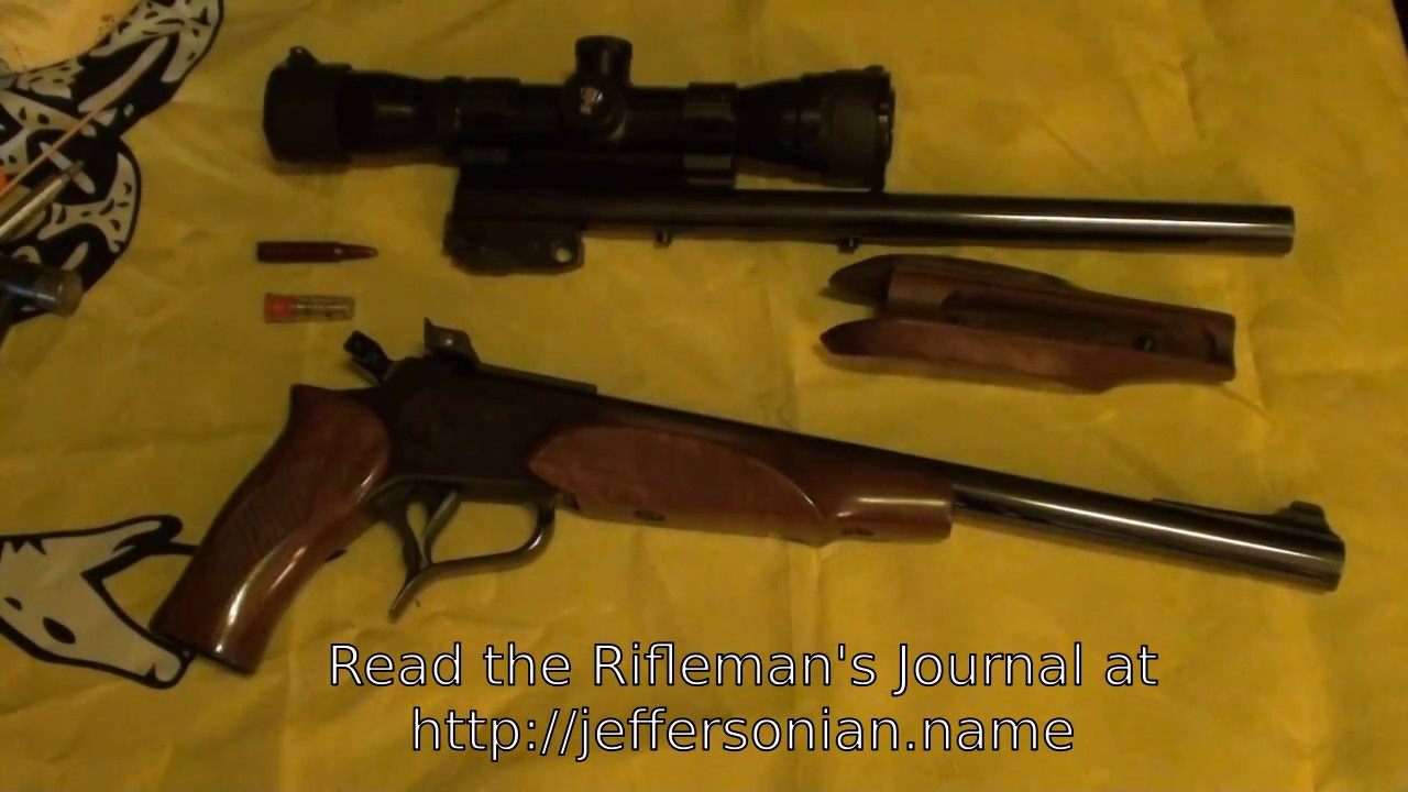 Basic Firearms Tutorial #14: Thompson/Center Contender