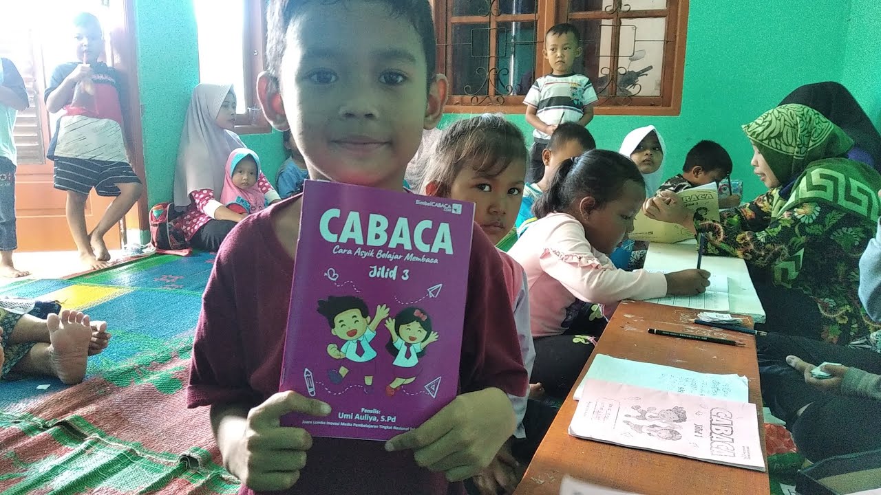 BUKU UNTUK BELAJAR MEMBACA ANAK PAUD
