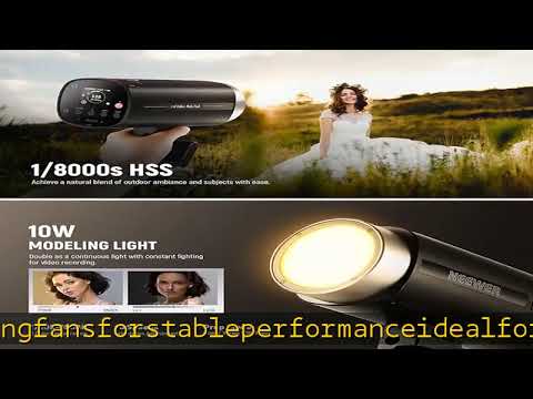 NEEWER Q200 200Ws 2.4G TTL Outdoor Studio Flash Strobe with App Control,1/8000 HSS, 3200mAh Battery