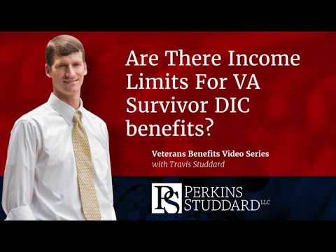 Are There Income Limits For VA Survivor DIC Benefits?