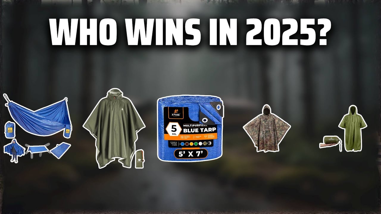 The Top 5 Best Poncho Tarp in 2025 - Must Watch Before Buying!