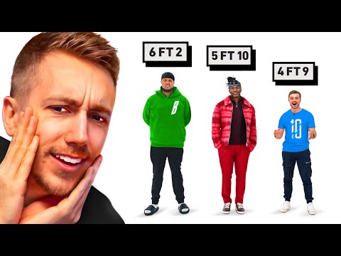 GUESS THE YOUTUBERS HEIGHT!