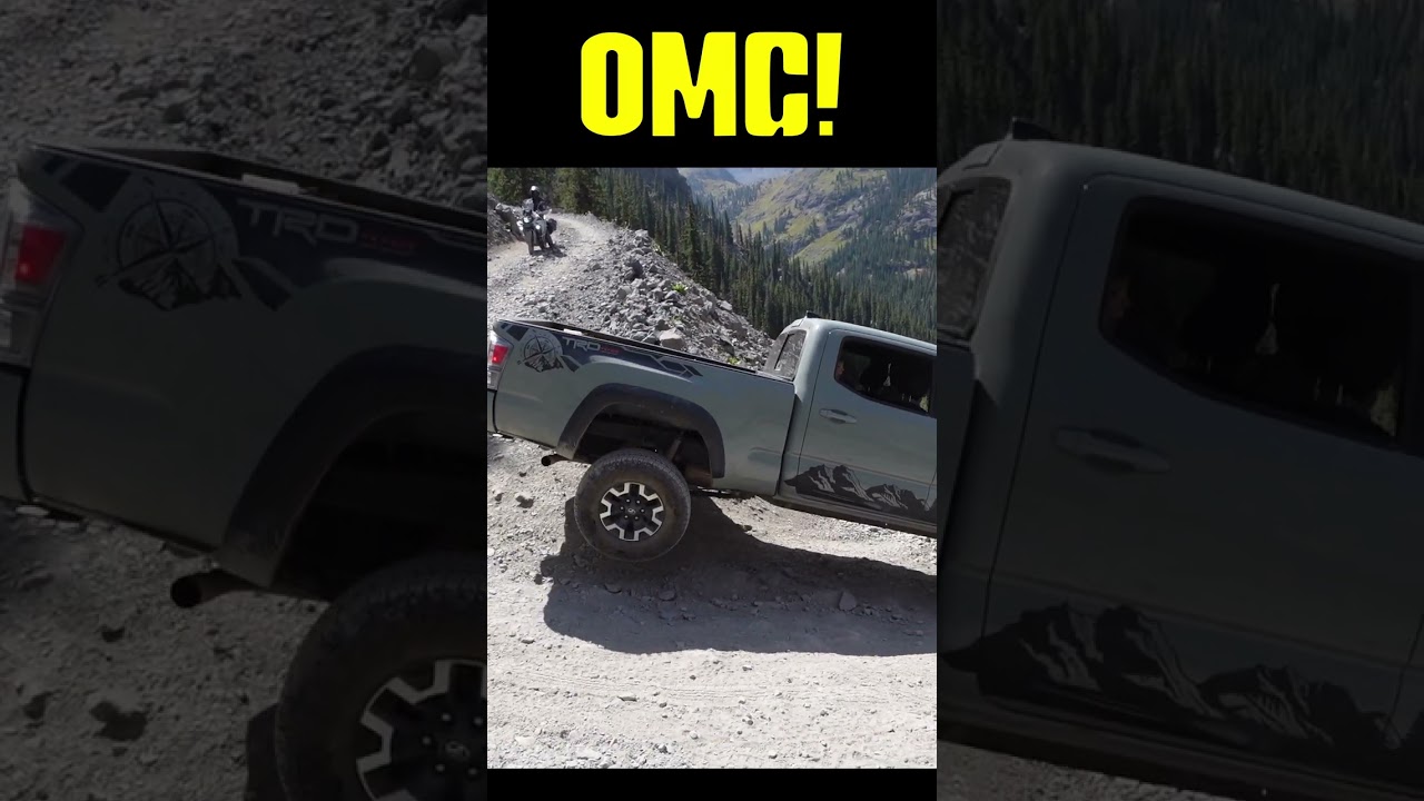 I'm so done with this Trail! Colorado Mountain Trail! #shorts #toyotatacoma