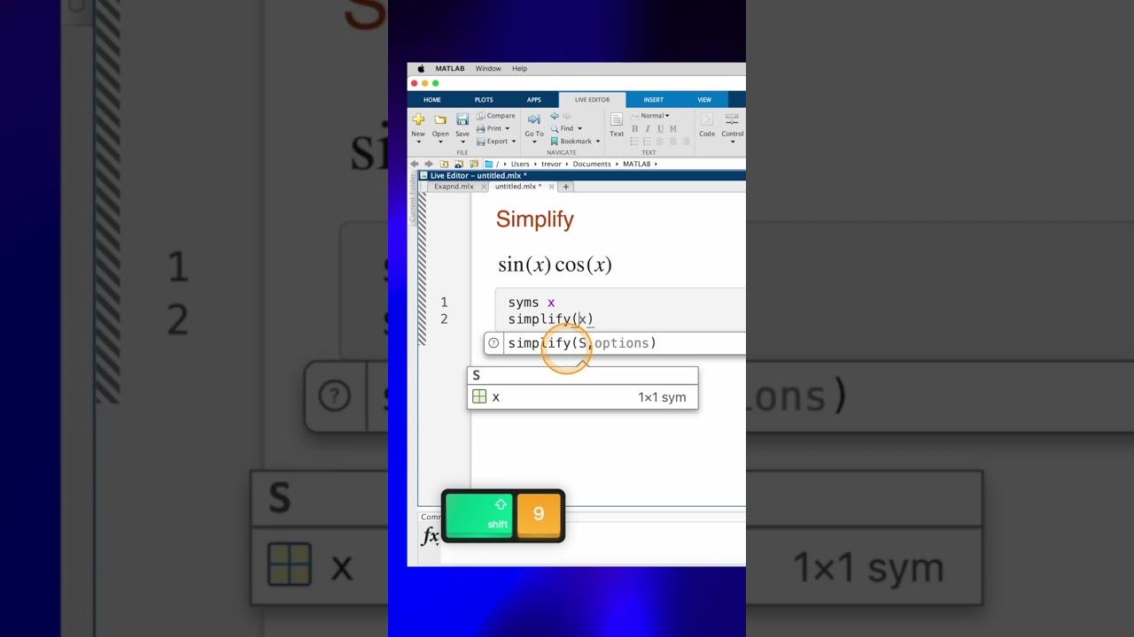 Matlab | Simplify