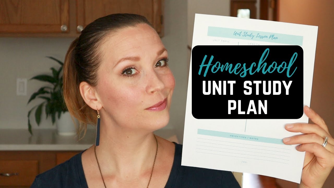 How To Create A UNIT STUDY | Free Homeschool Lesson Plan