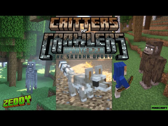 Minecraft Critters n' Crawlers mod guide