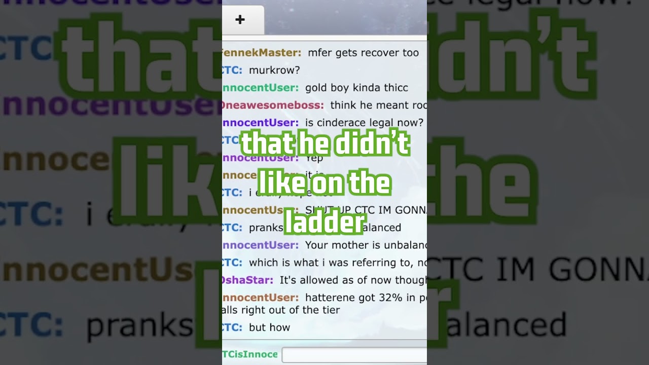 CTC EXPOSED (Pokemon Showdown Salt)